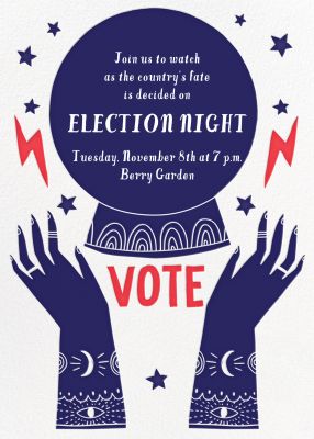 Election Night Invitations | Send online instantly | RSVP tracking