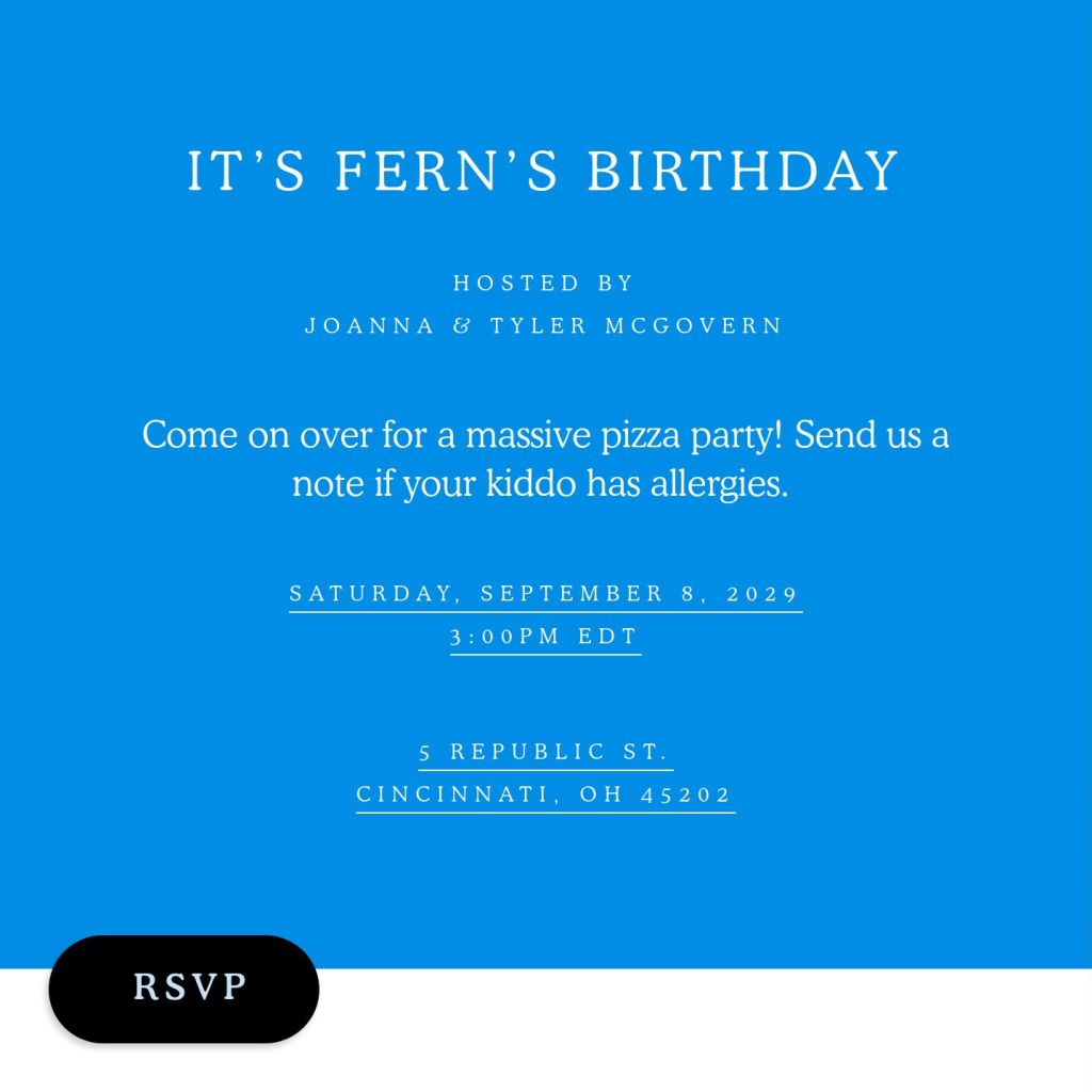 Paperless Post Flyer | Customizable & Easy Event Pages