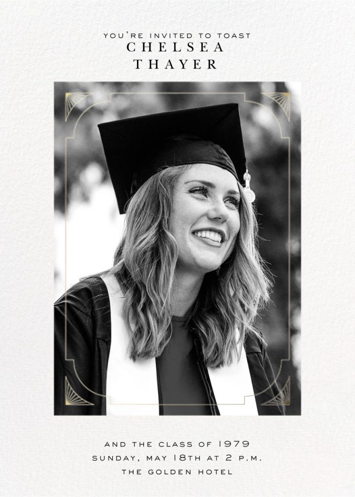 Sinclair - Graduation Party Invitation | Send online instantly | RSVP ...