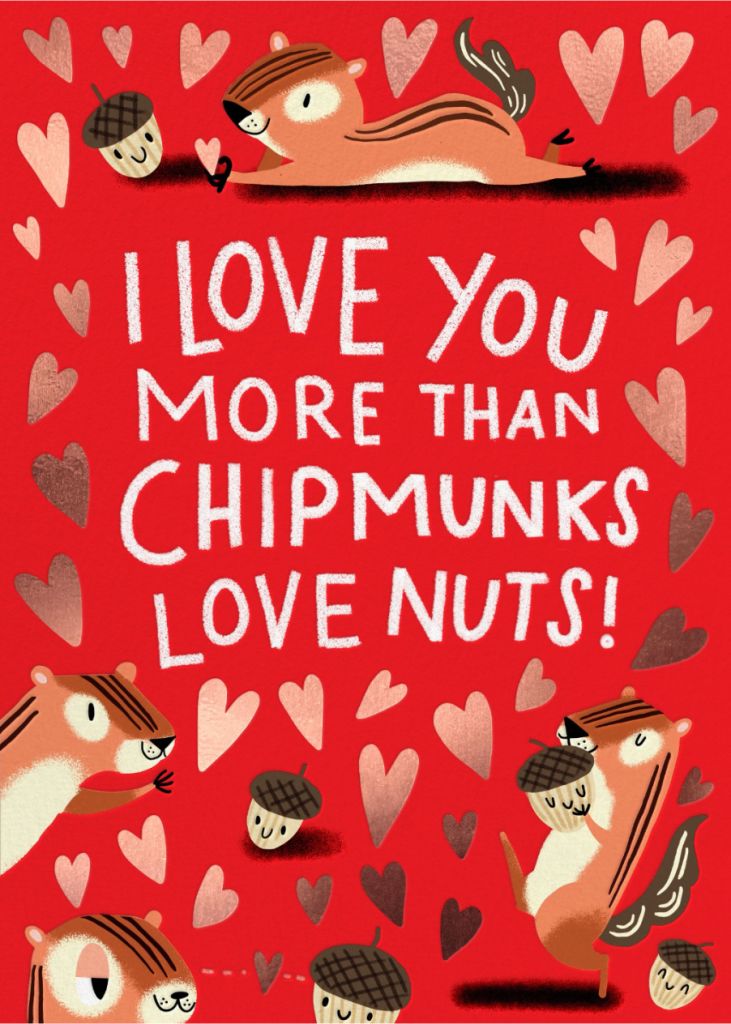 Nuts Over You Card