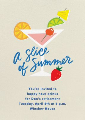 Work Happy Hour Invitations | Paperless Post