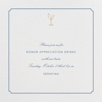 Donor Appreciation Invitations | Send online instantly | RSVP tracking