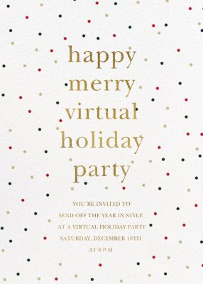 Holiday invitations | Send online instantly | RSVP tracking