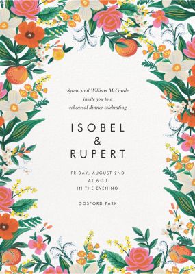 Rifle Paper Co. Wedding Invitations | Send online instantly | RSVP tracking