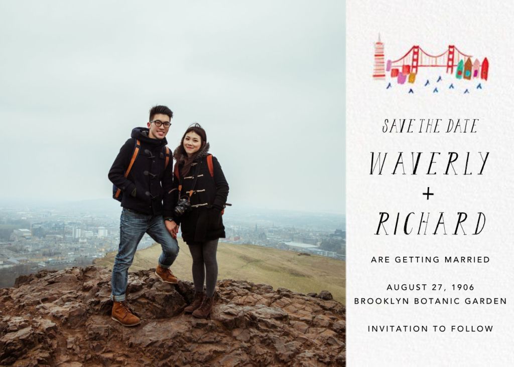 Miss Golden Gate (Photo Save the Date) | Send online instantly | Track ...