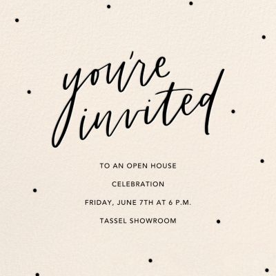 Open House Invitations | Send online instantly | RSVP tracking