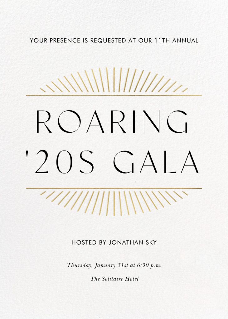 Rise Up - Fundraiser Invitation | Send online instantly | RSVP tracking