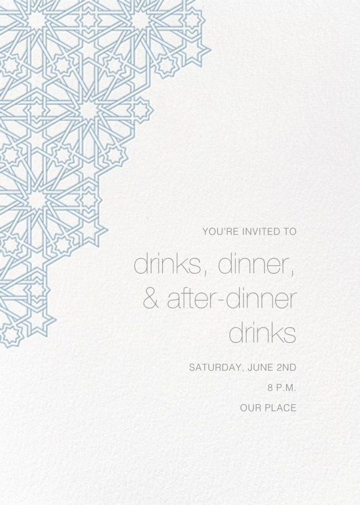 Medina | Send online instantly | RSVP tracking