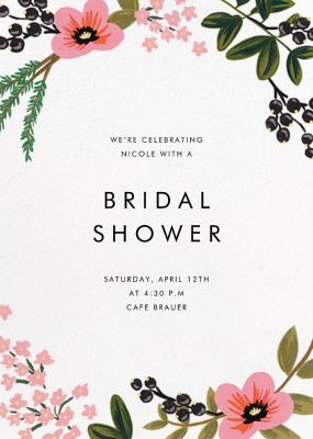 Bridal Shower Invitations