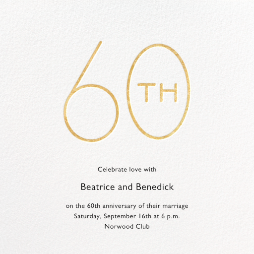 Decade - Anniversary Invitation | Send online instantly | RSVP tracking