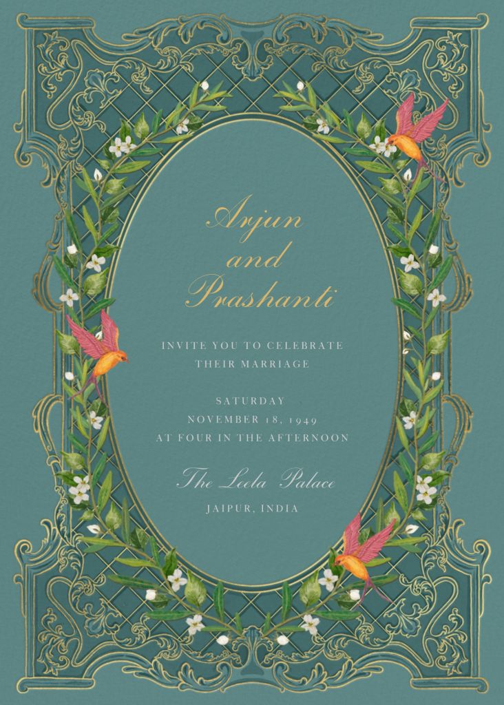 Enchanted Frame - Wedding Invitation | Send online instantly | RSVP ...