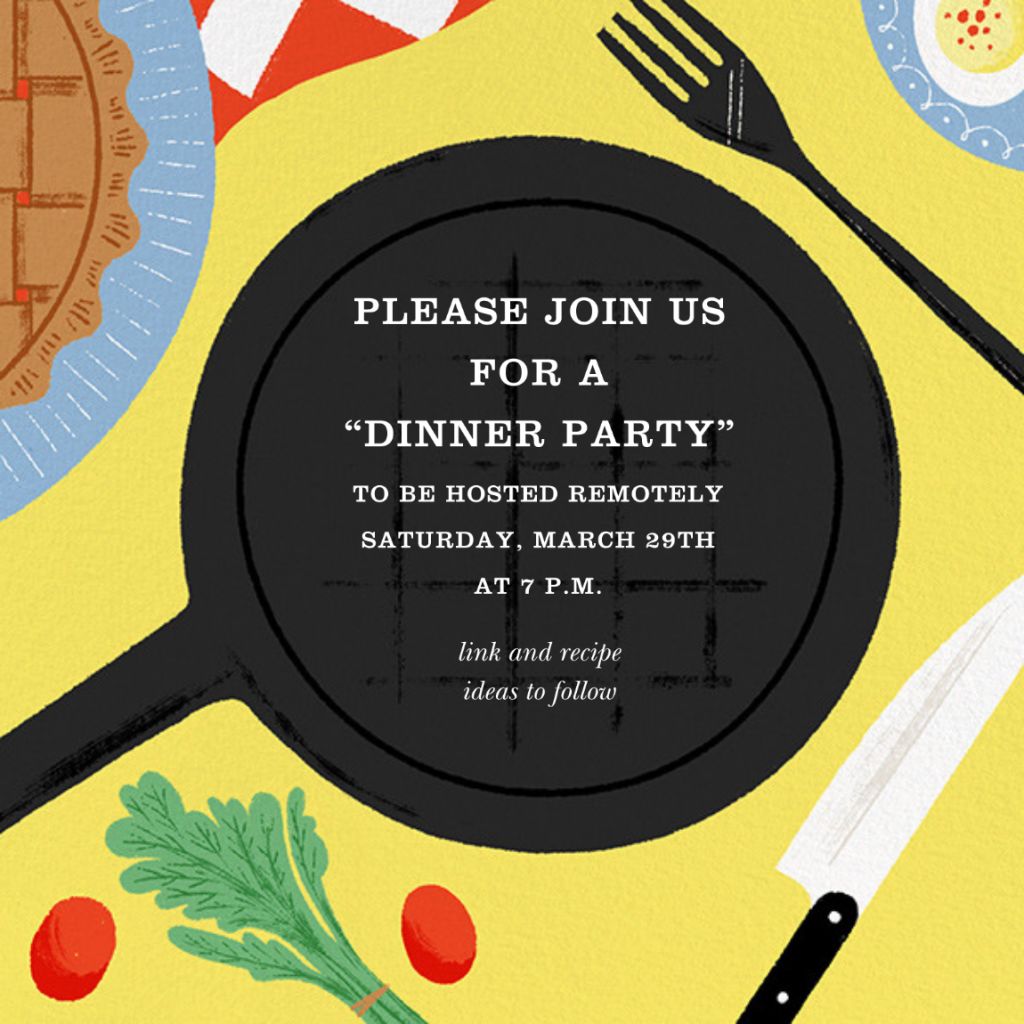 Movable Feast | Send online instantly | RSVP tracking