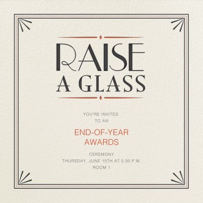 Create Business and Corporate Event Invitations with RSVP Tracking