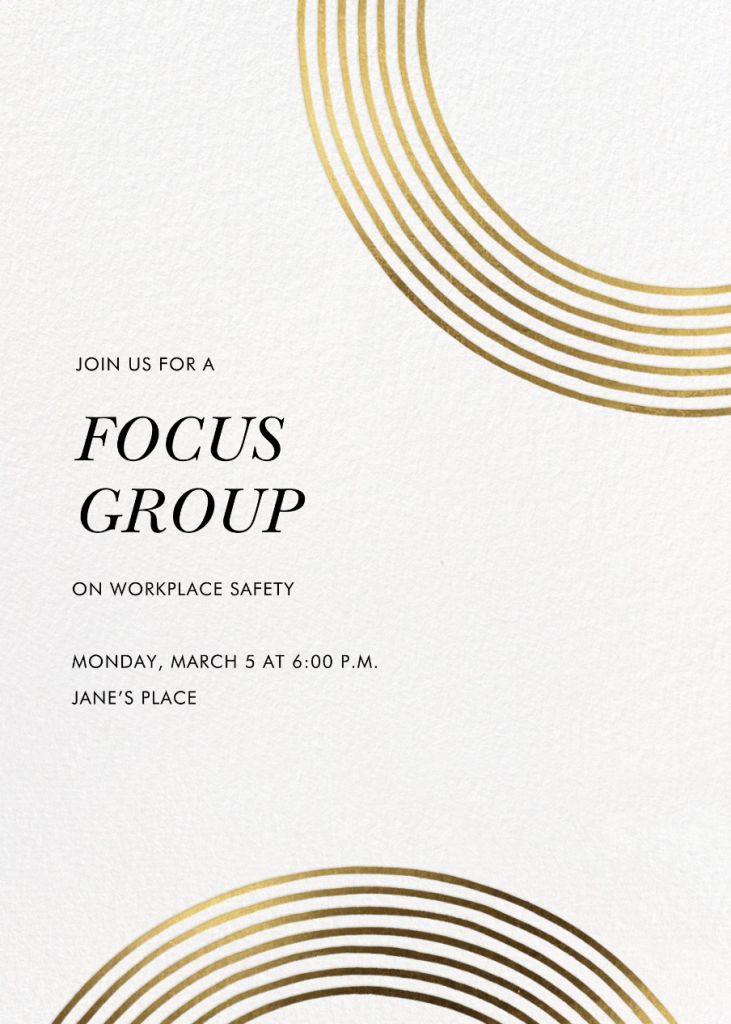 Sand Garden - Focus Group Invitation | Send online instantly | RSVP ...