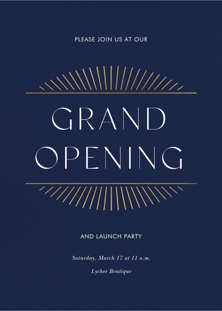 Rise Up - Launch Party Invitation | Send online instantly | RSVP tracking