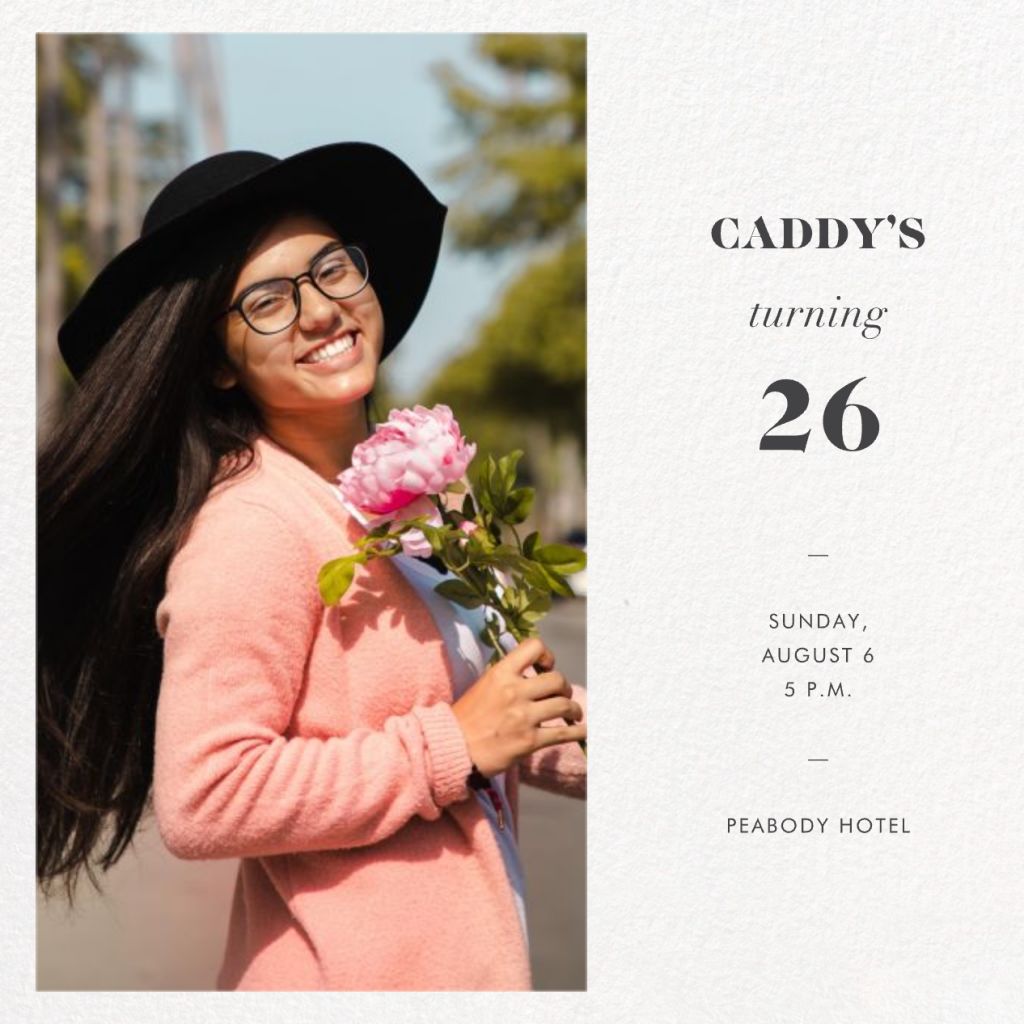 Split - Birthday Invitation | Send online instantly | RSVP tracking