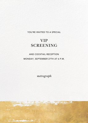 Viewing Party Invitations | Send online instantly | RSVP tracking