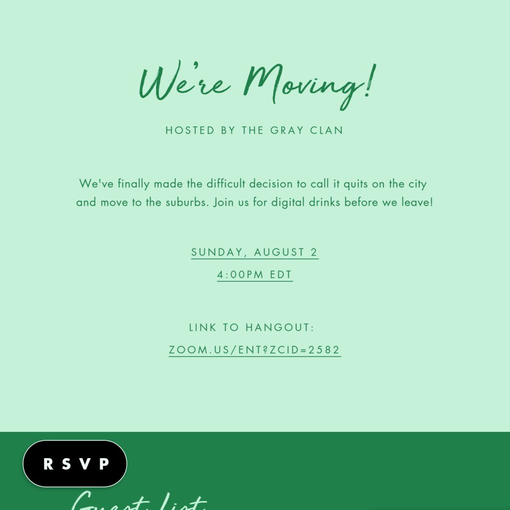 Farewell party invitations | Send online instantly | RSVP tracking