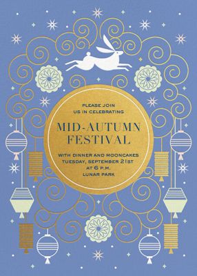 Mid-Autumn Festival Invitations | Send online instantly | RSVP tracking