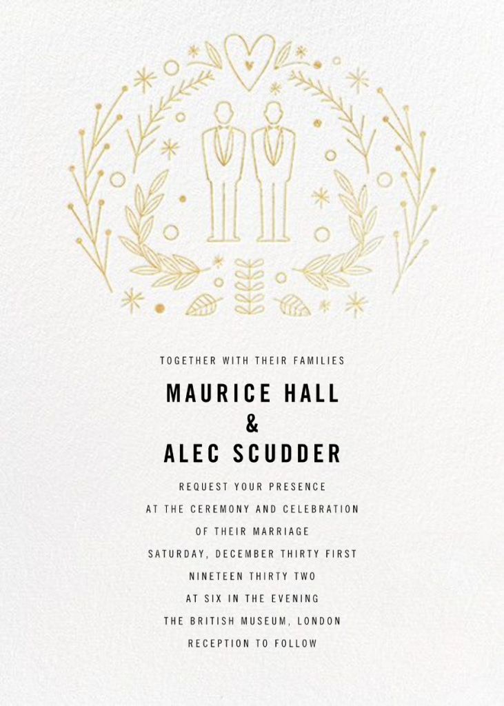 Iconic (Invitation) - Wedding Invitation | Send online instantly | RSVP ...