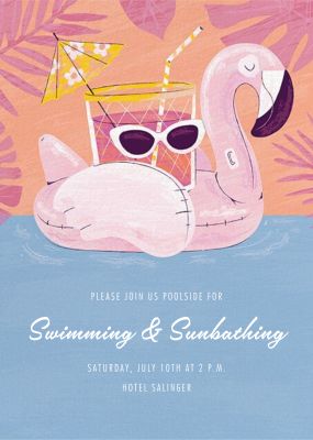 Pool Party Invitation Templates | Send online instantly | RSVP tracking