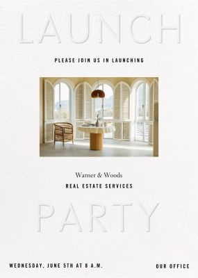 Launch Party and Grand Opening Invitations | Send online instantly ...
