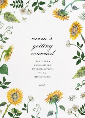 Happy Menocal Wedding Invitations | Send online instantly | RSVP tracking