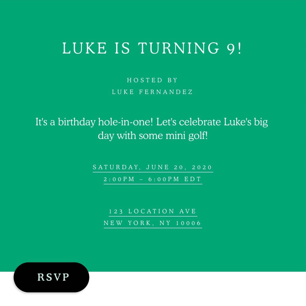 Paperless Post Flyer - Free, easy, customizable event pages