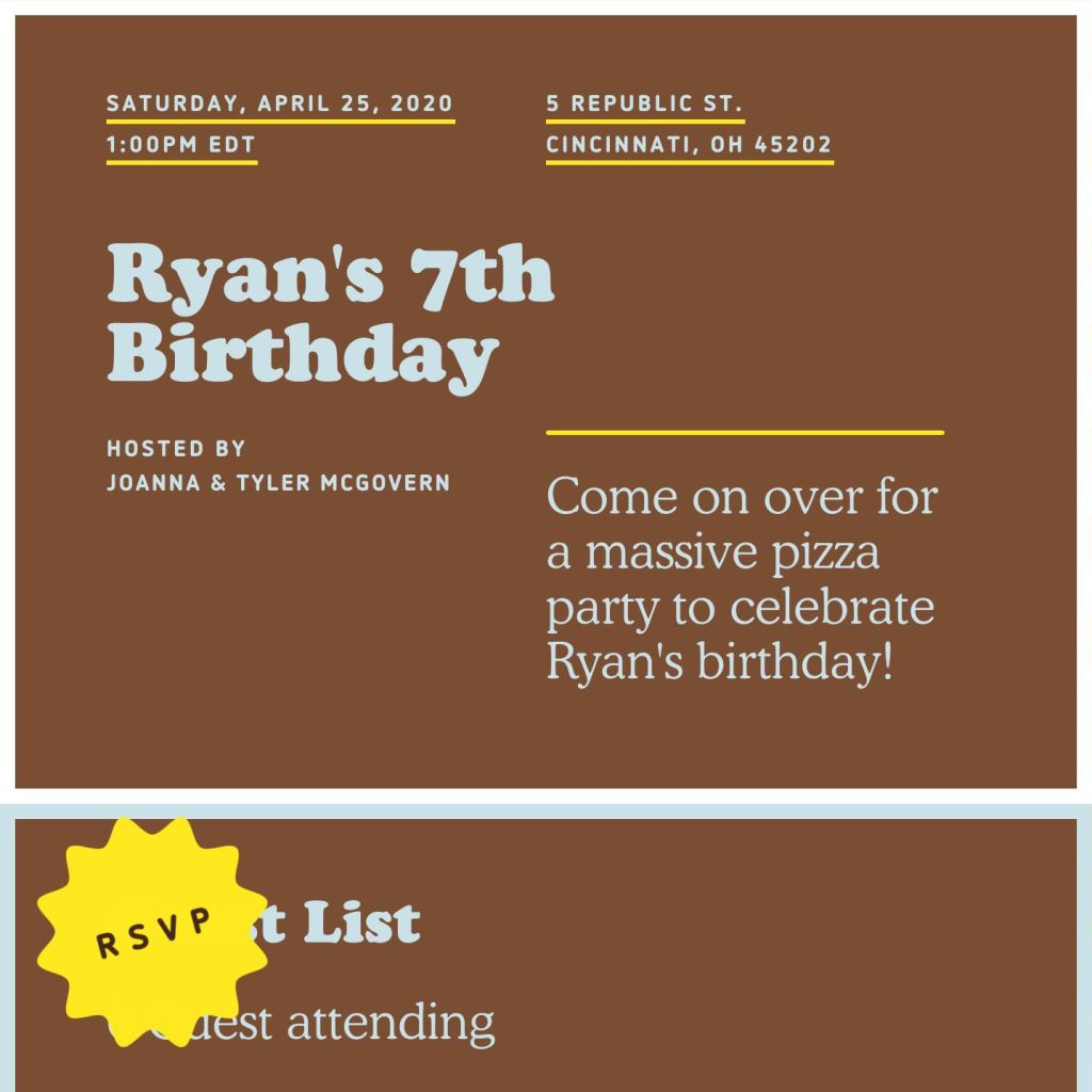 Paperless Post Flyer | Customizable & Easy Event Pages