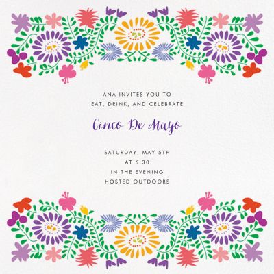 Cinco de Mayo Invitations | Send online instantly | RSVP tracking