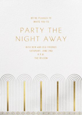 Dinner Party Invitations | Send online instantly | RSVP tracking