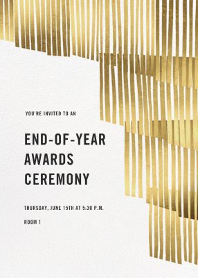 Awards Ceremony Invitations | Send online instantly | RSVP tracking