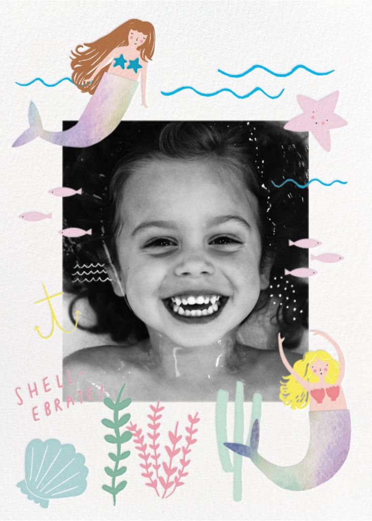 Mermaids in Waiting Photo | Send online instantly | RSVP tracking