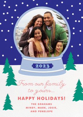 Custom Holiday Cards 2022 | Send online instantly | Track opens