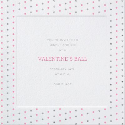 Design Custom Valentine's Day Party Invitations with RSVP Tracking