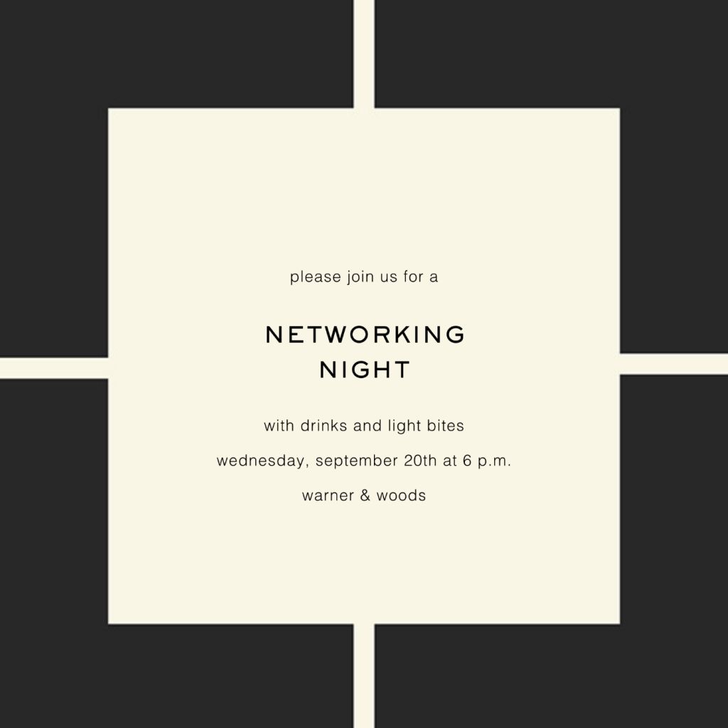 Deco - Networking Event Invitation | Send online instantly | RSVP tracking