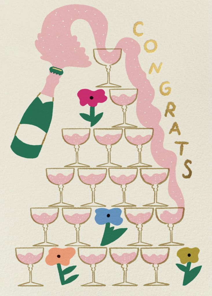 Fizzy Blooms (Rozalina Burkova) - Congratulations Card | Send online ...