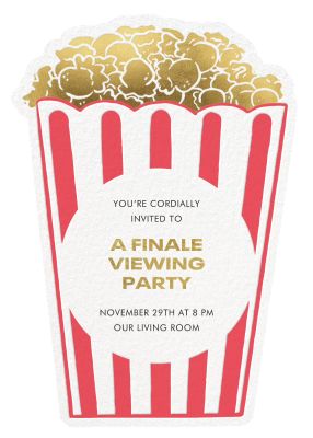 Viewing Party Invitations | Send online instantly | RSVP tracking