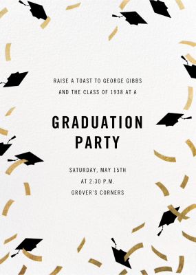 Graduation Party Invitations | Send online instantly | RSVP tracking