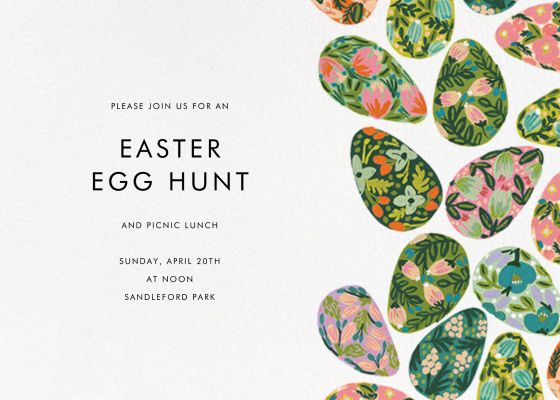 Easter Invitations | Send online instantly | RSVP tracking