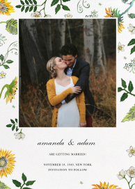 Happy Menocal Wedding Invitations | Send online instantly | RSVP tracking