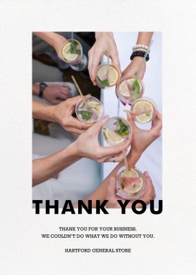 Business Thank You Cards