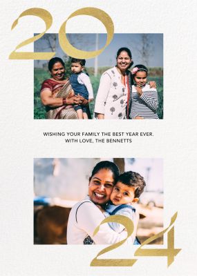 Custom Holiday Cards 2024 | Send online instantly | Track opens