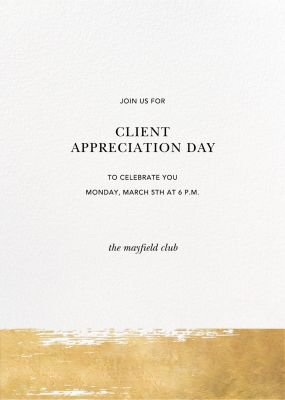 Appreciation Event Invitations | Send online instantly | RSVP tracking