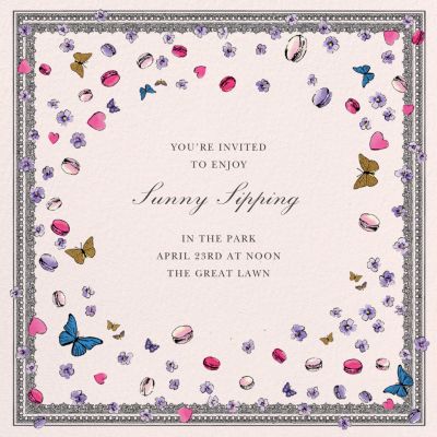 Spring Party Invitations | Send online instantly | RSVP tracking