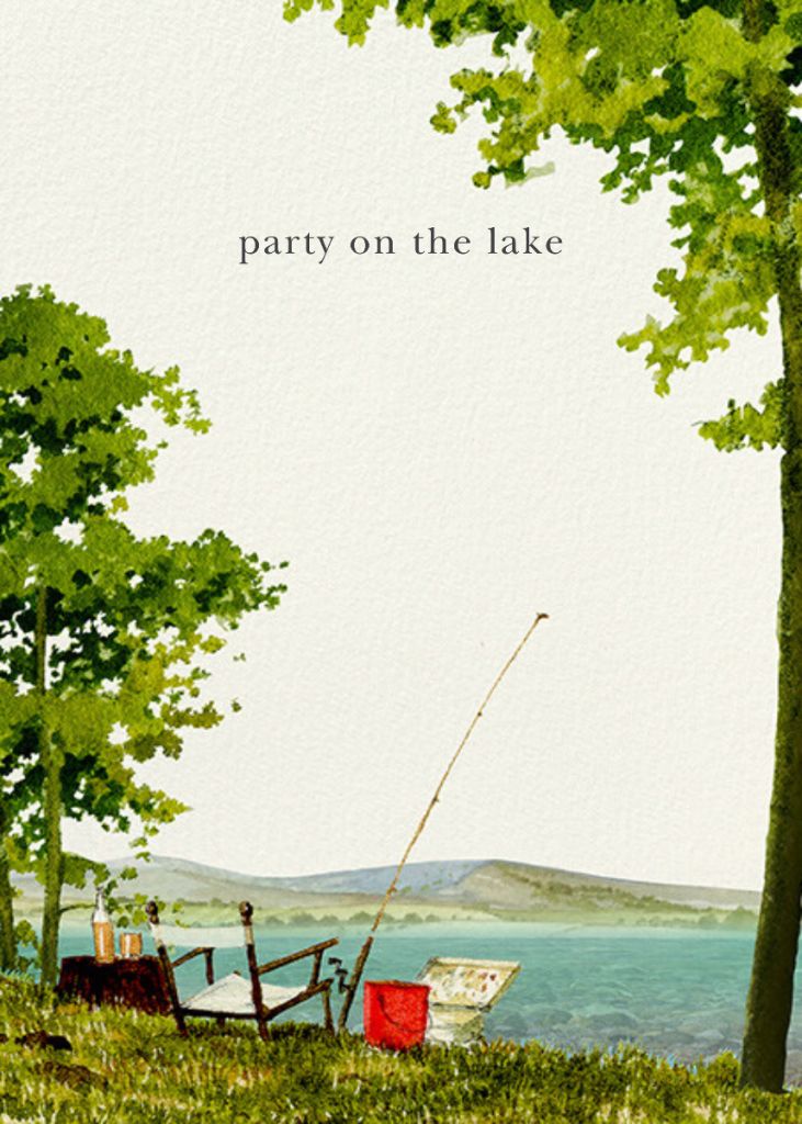 Lakeside - Lake Party Invitation | Send online instantly | RSVP tracking