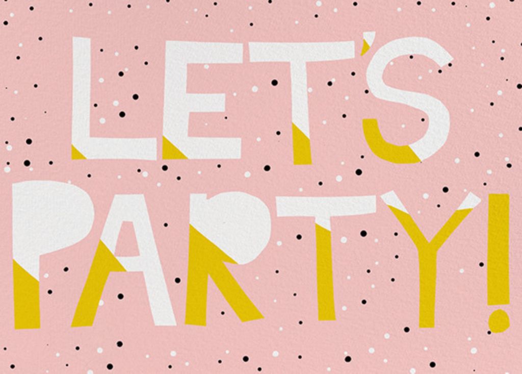 Color Block Party - Birthday Invitation | Send online instantly | RSVP ...