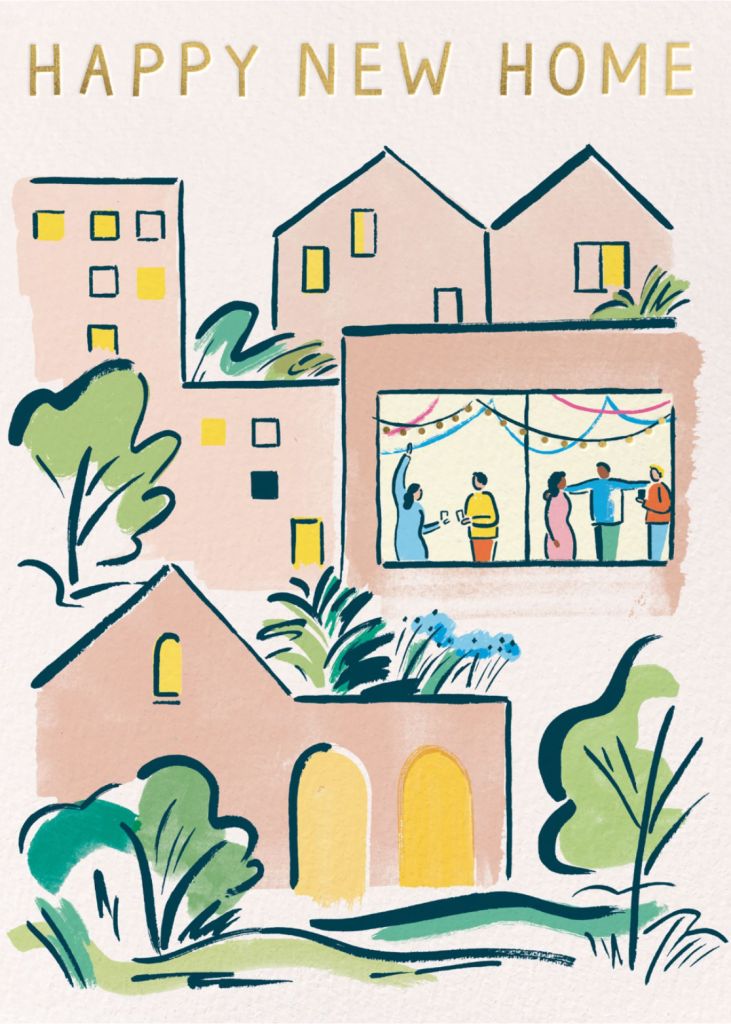 Happy Home (Charlotte Trounce) - Congratulations Card | Send online ...