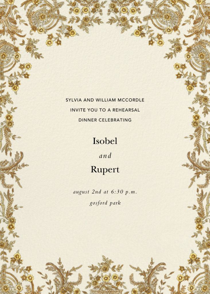 Valentina - Wedding Weekend Invitation | Send online instantly | RSVP ...