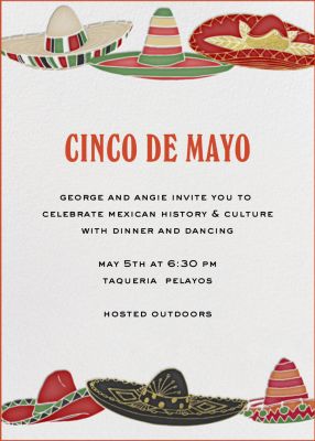 Cinco de Mayo Invitations | Send online instantly | RSVP tracking